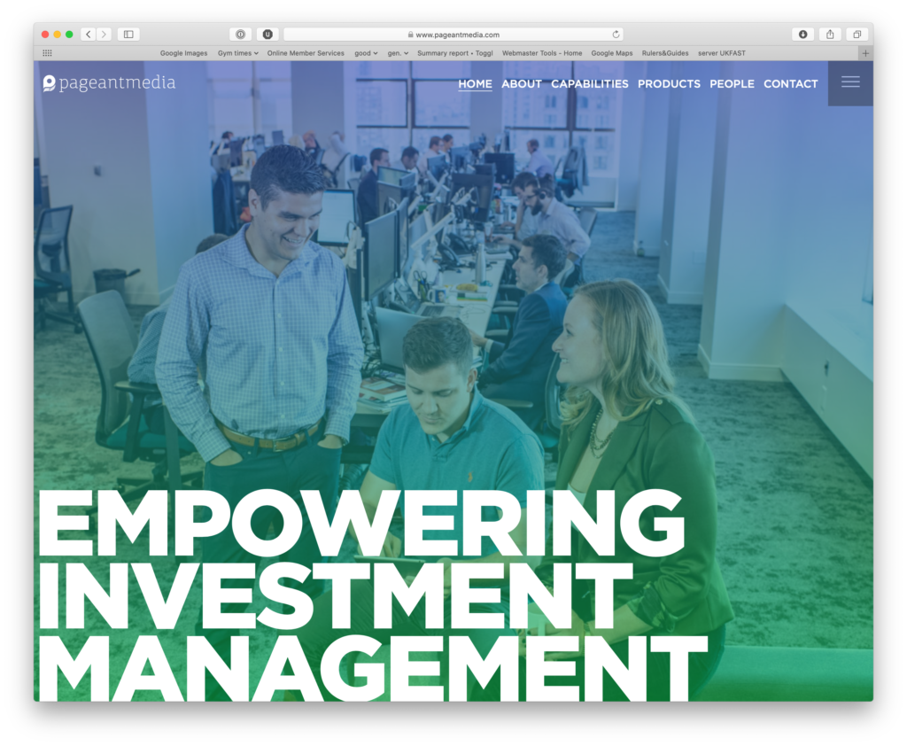 Pageant Media — Daniel Crabbe — Frontent Developer